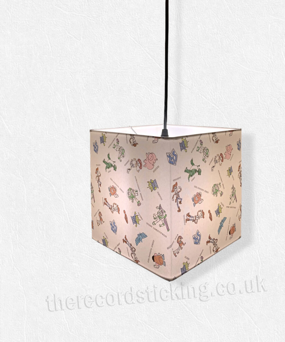 Handmade ‘Toy Story’ Ceiling or Table Lamp Shade | The Records Ticking